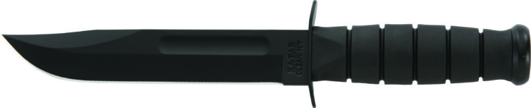 KA-BAR 1213 All Black Straight Edge Fighting Utility Knife - TOMAR'S KA ...