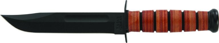 AUTHENTIC KA-BAR 1220 U.S. ARMY Straight Edge Fighting Utility Knife ...